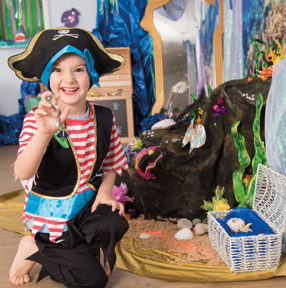 Shiver me timbers! Pirates at play!