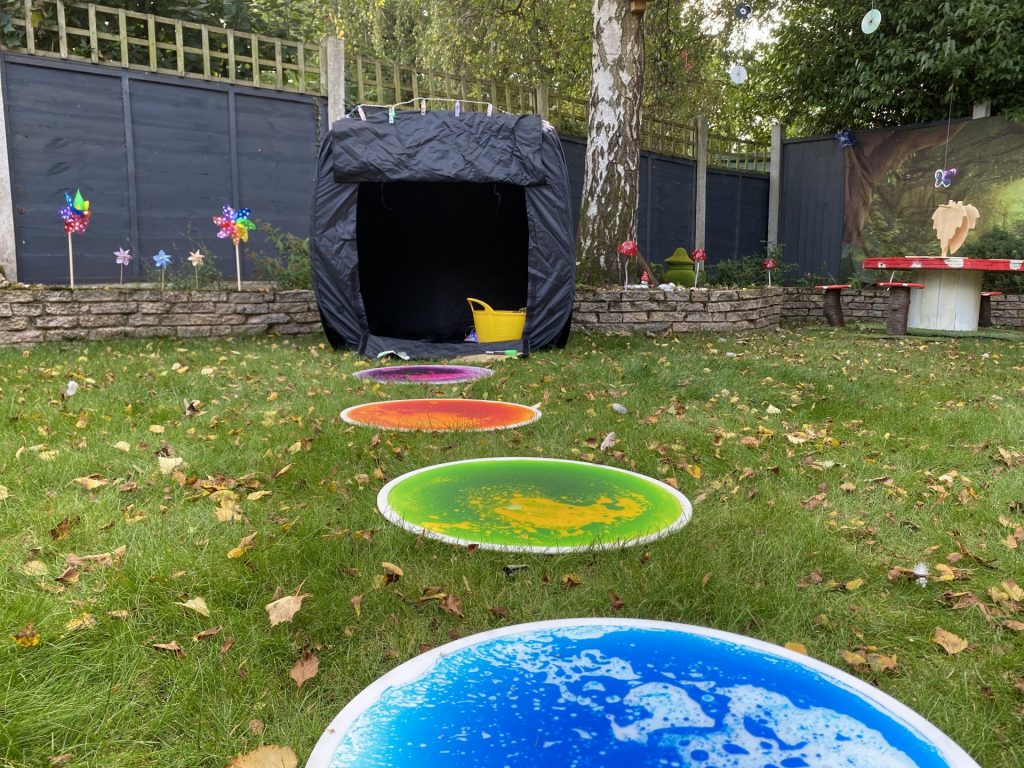 Outdoor Calming and Sensory Spaces
