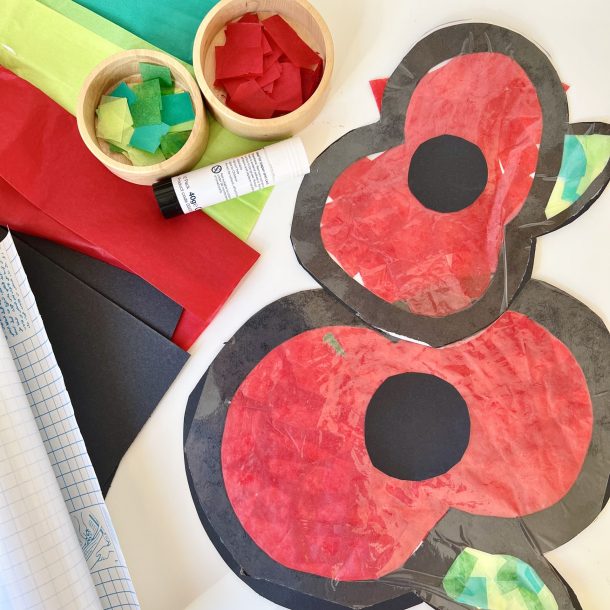 Remembrance Day Crafts with Playful Porter