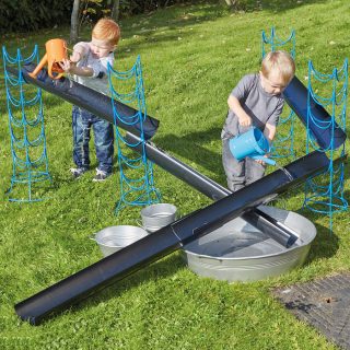 The value of guttering in outdoor play