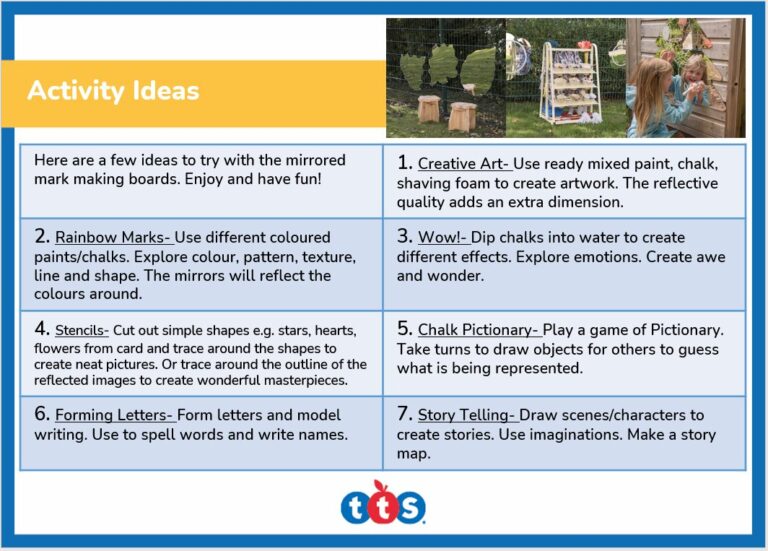 Supporting Mark Making Outdoors