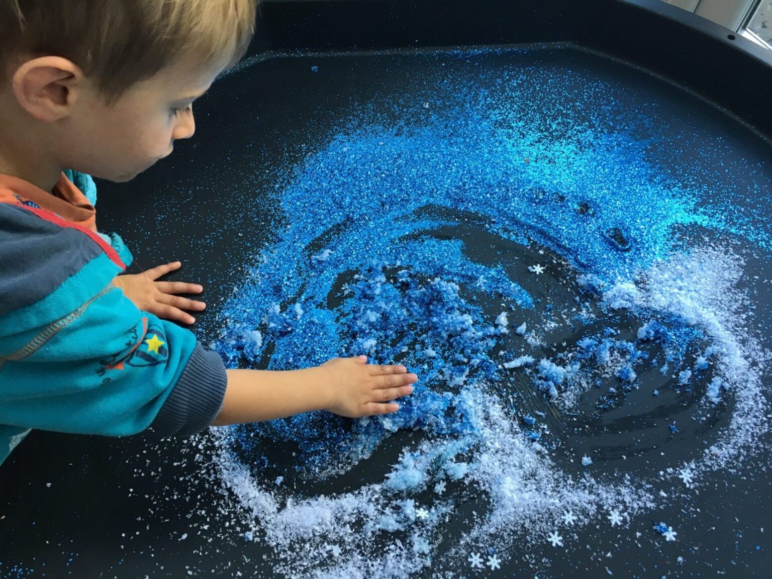 Using Tuff Trays in your Early Years Setting