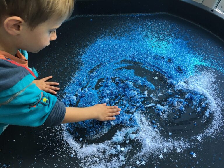 Using Tuff Trays in your Early Years Setting